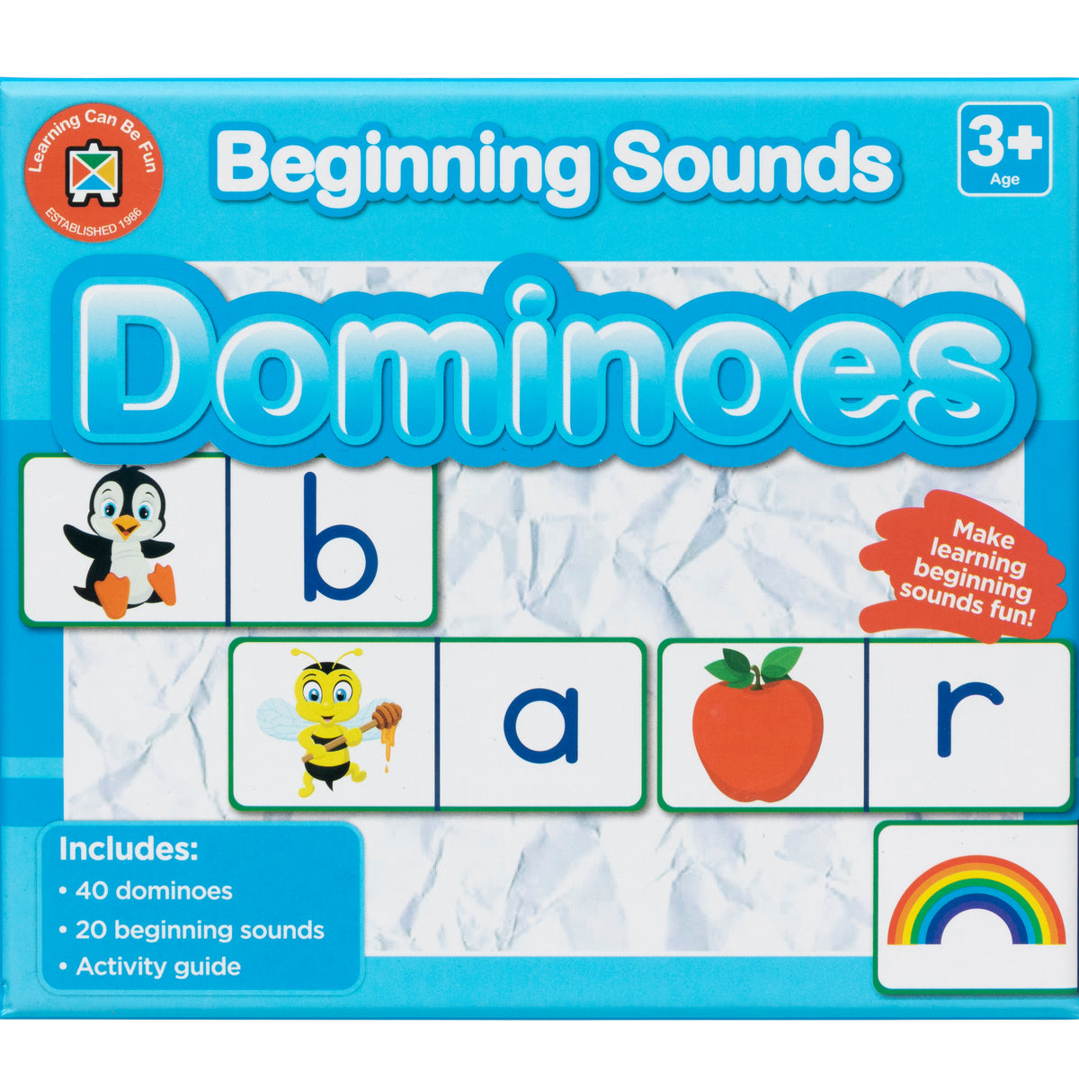 Beginning Sounds Dominoes | Educational Vantage