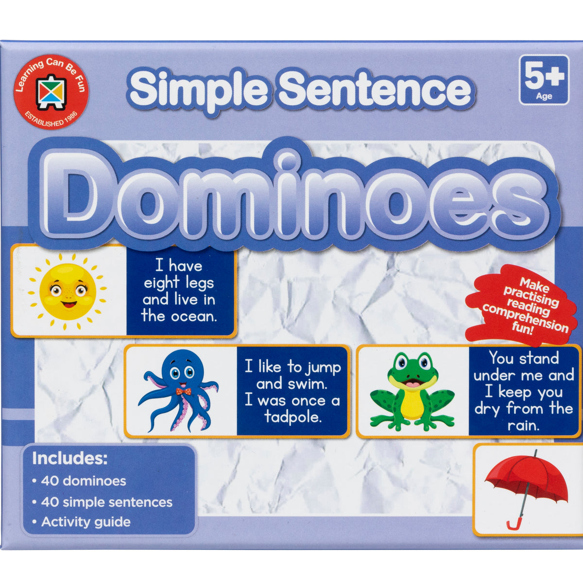 Simple Sentence Dominoes