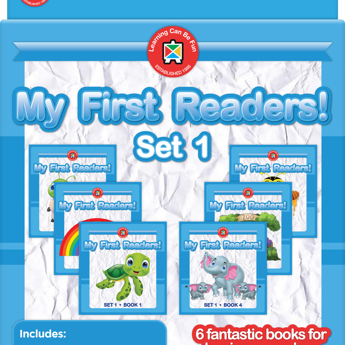 My First Readers! Set 1 | Educational Vantage