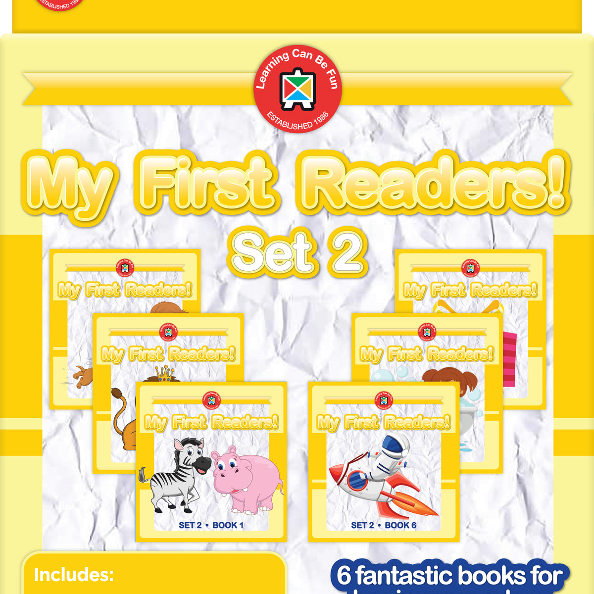 My First Readers! Set 2 | Educational Vantage