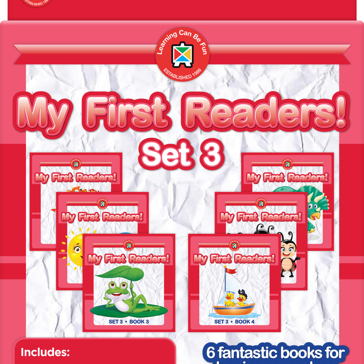 My First Readers! Set 3 | Educational Vantage