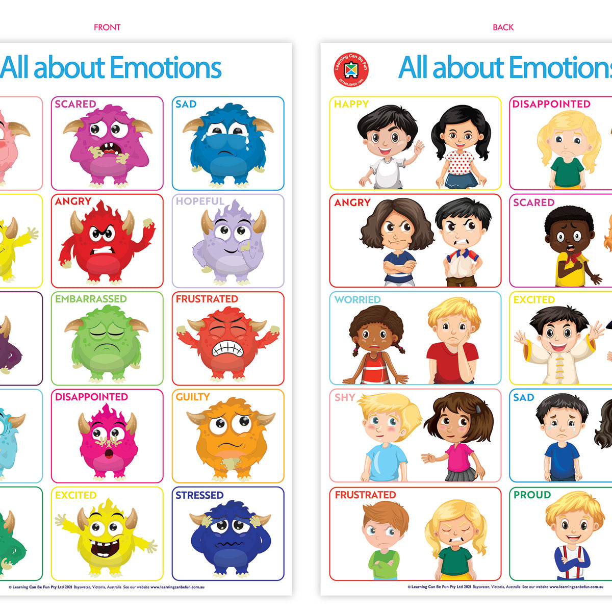 All About Emotions Poster