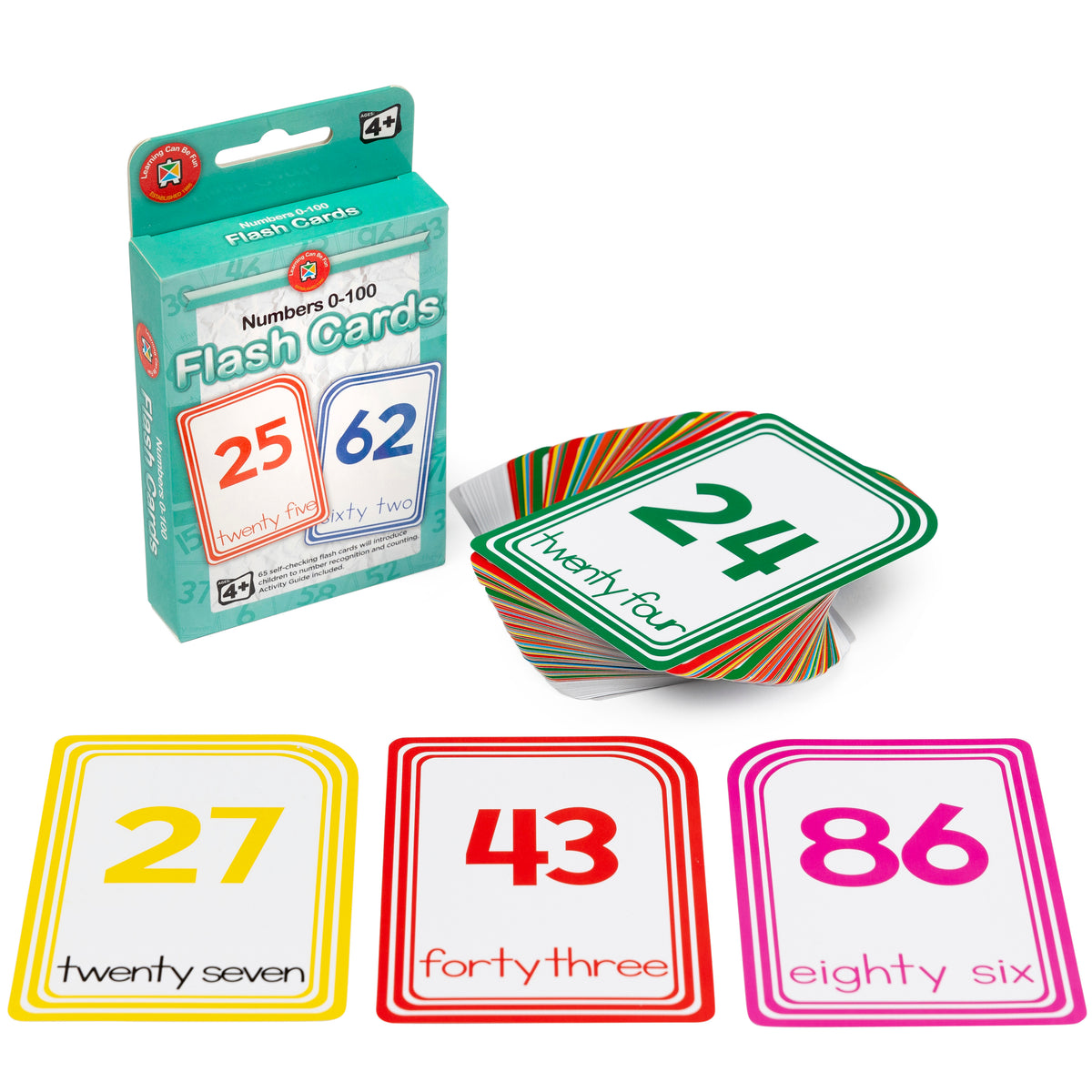 Flash Cards Numbers 0-100
