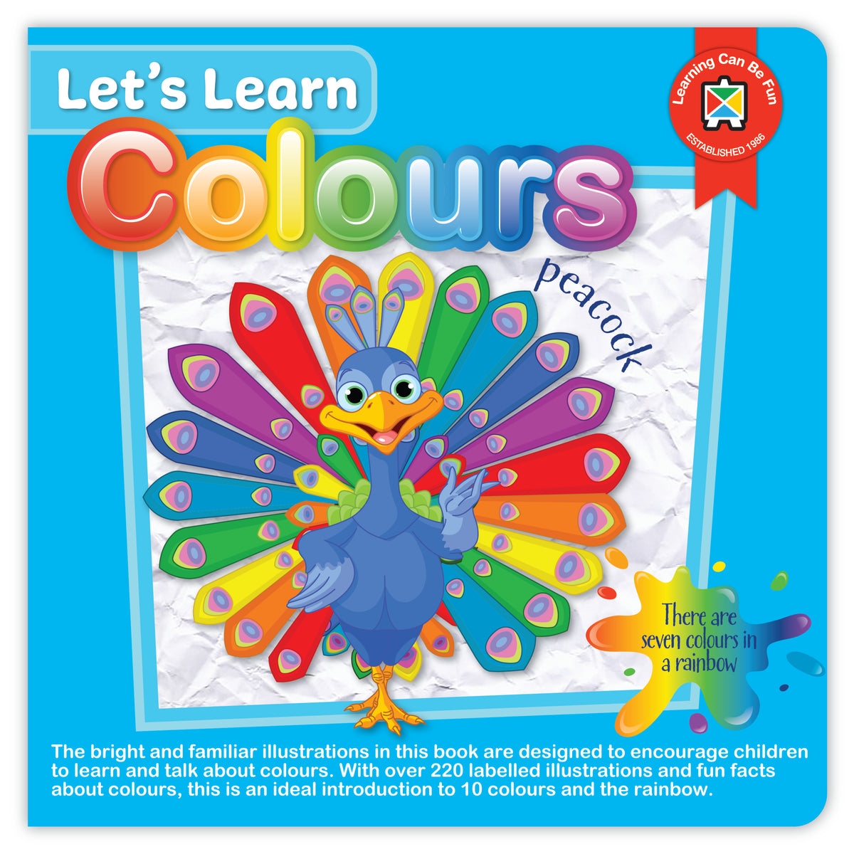 Let's Learn Colours Board Book | Educational Vantage