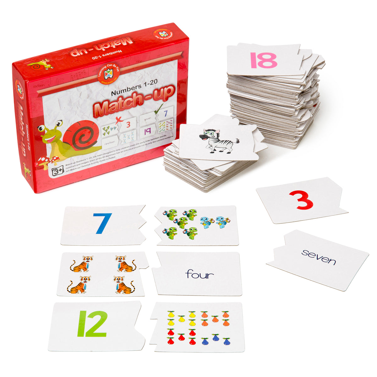 Match-Up Numbers 1-20 | Educational Vantage