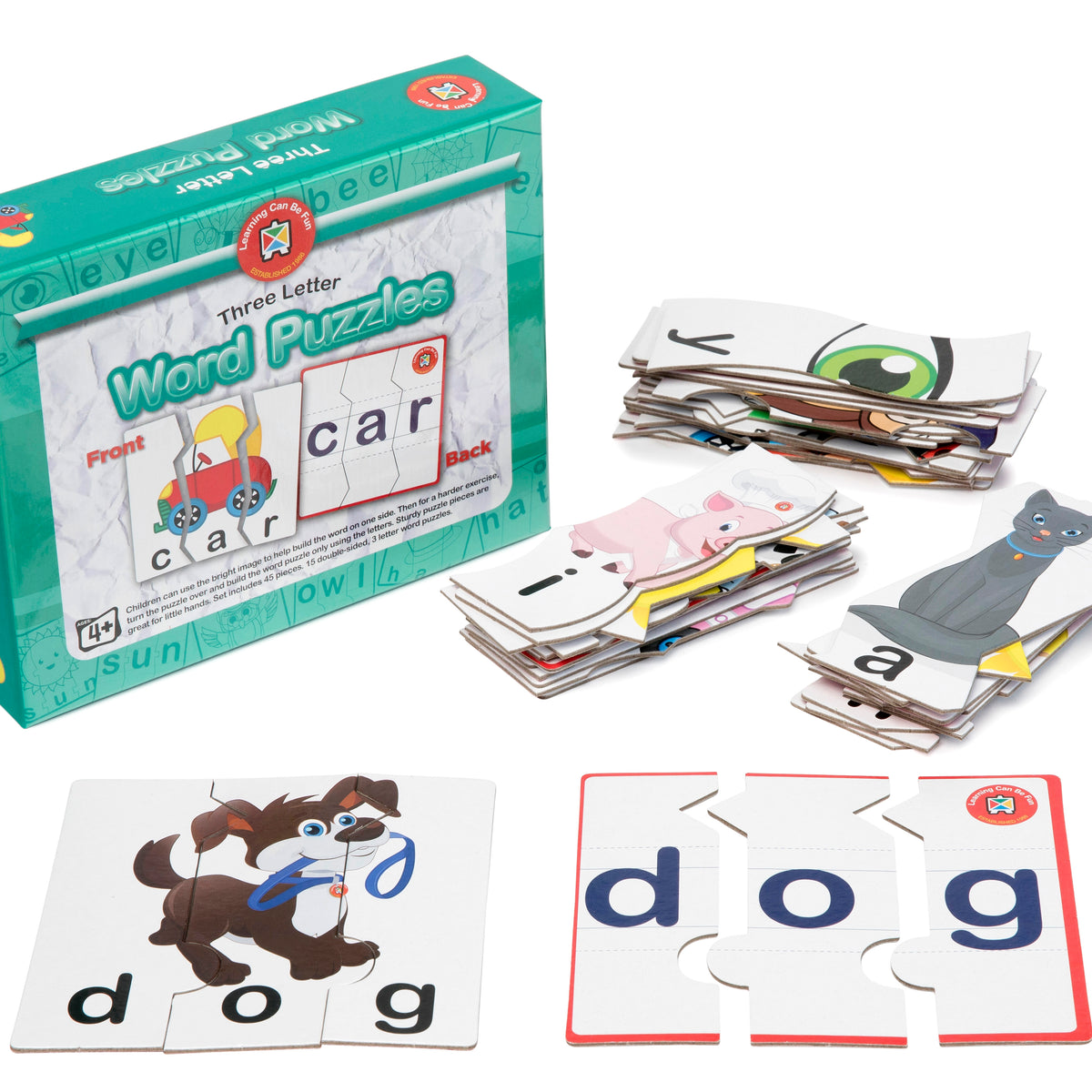 Three Letter Word Puzzles
