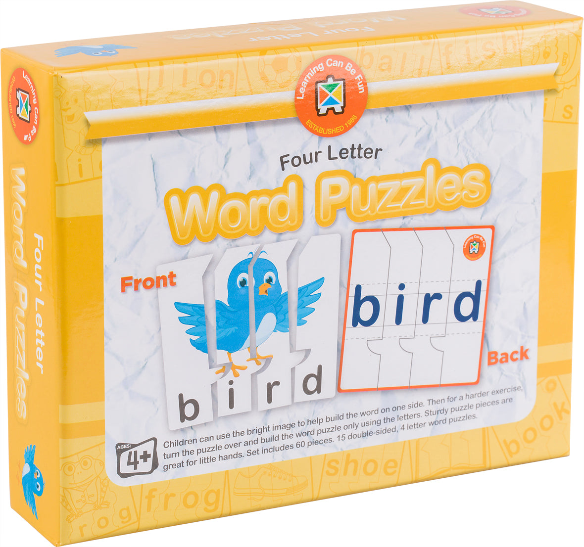 Four Letter Word Puzzles | Educational Vantage