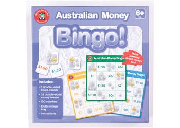 Australian Money Bingo | Educational Vantage
