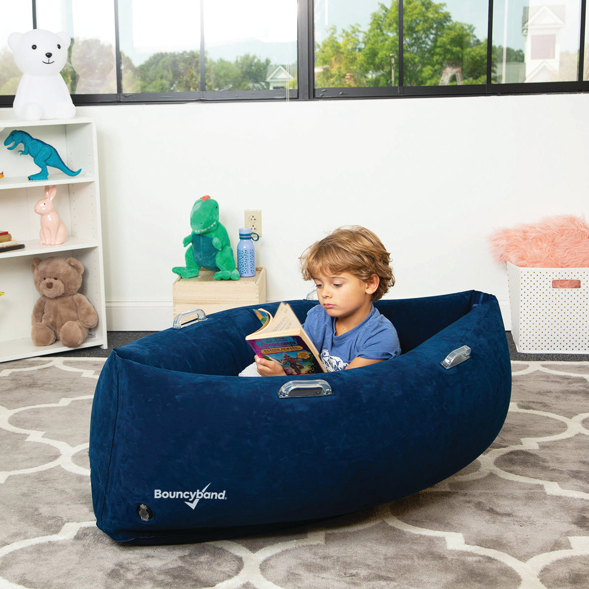 Comfy Hugging Peapod Sensory Pod - 120 cm, Blue | Educational Vantage