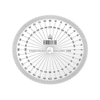 Protractor 360 Basic - class set | Educational Vantage