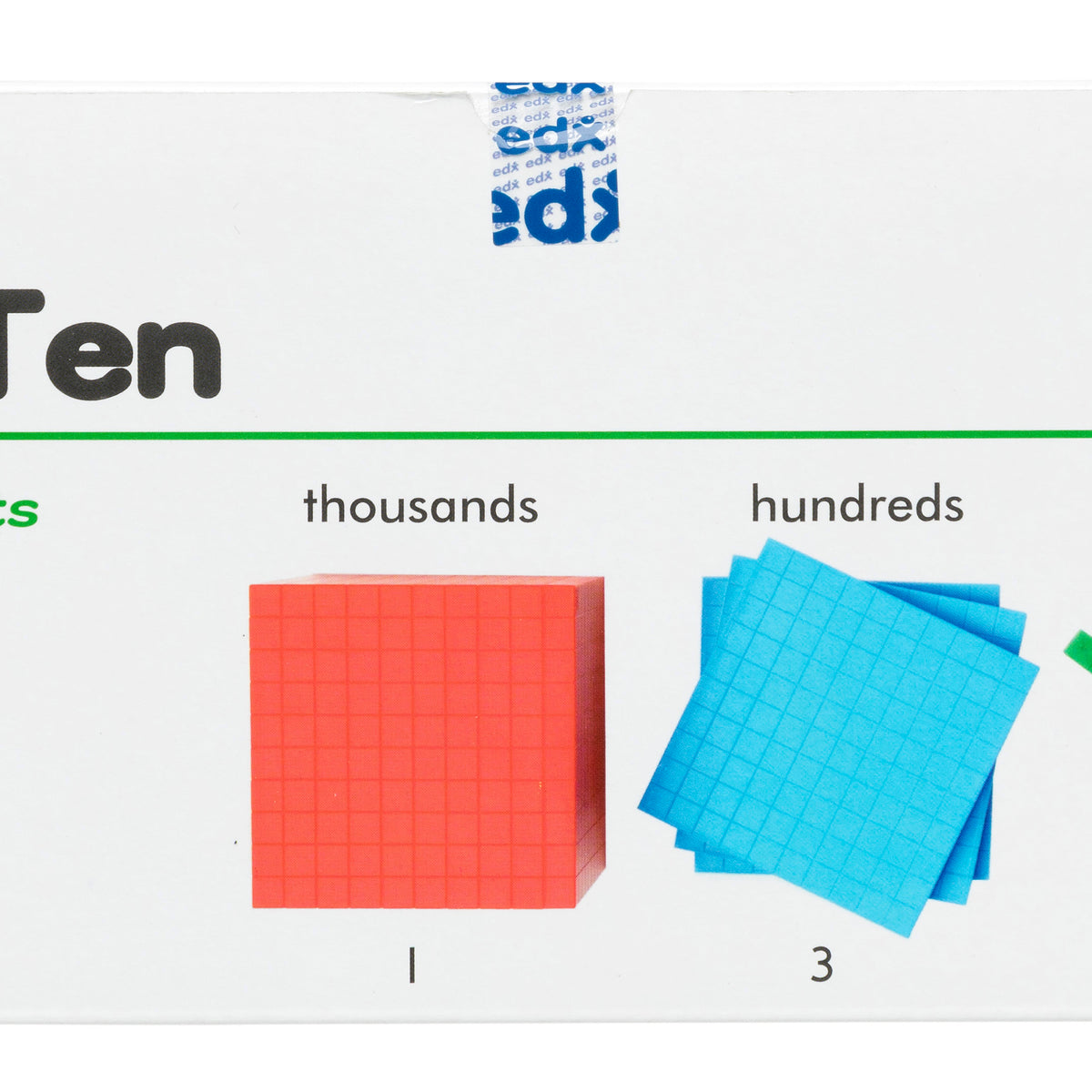 Plastic Base Ten 4 Colour | Educational Vantage