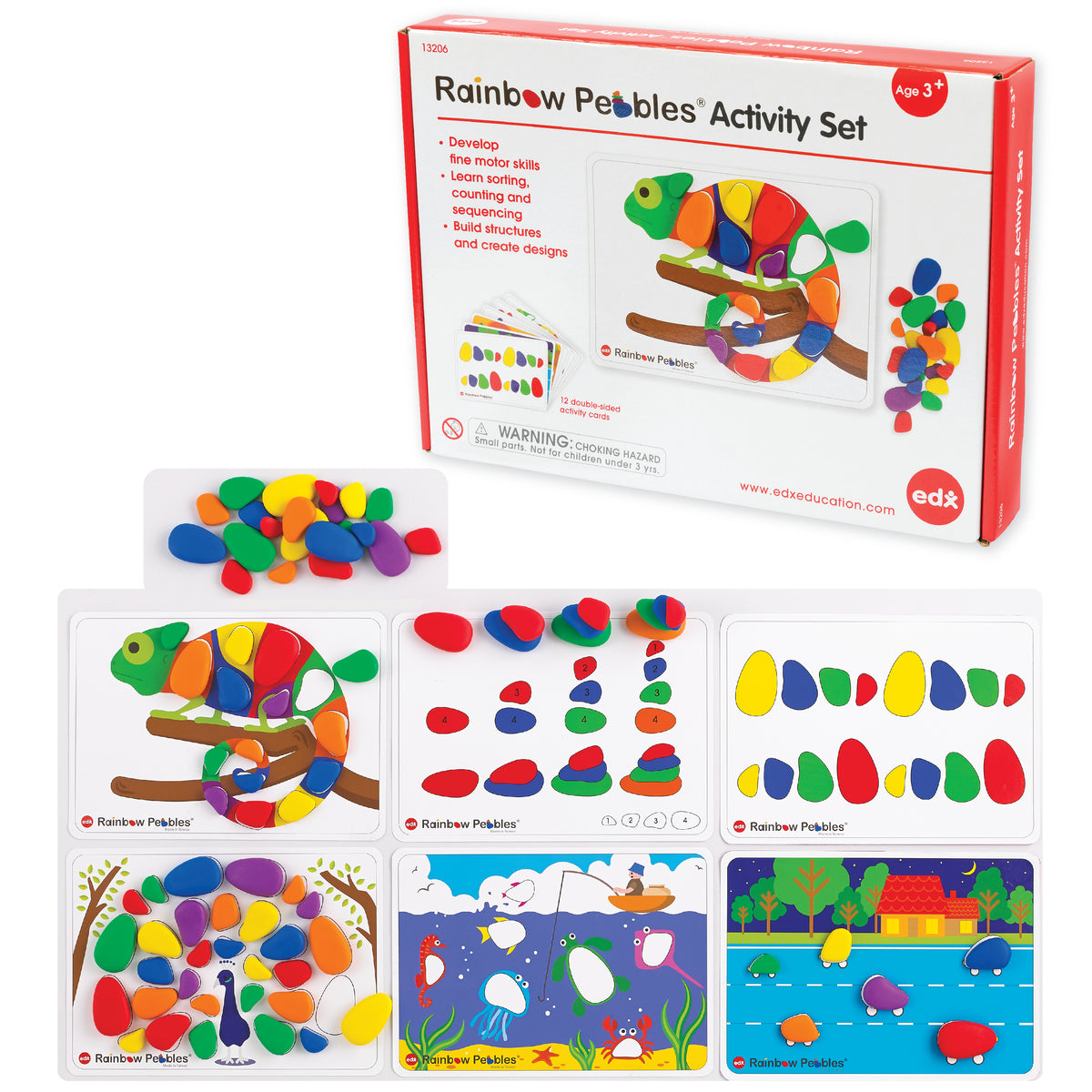 Rainbow Pebbles Activity Set