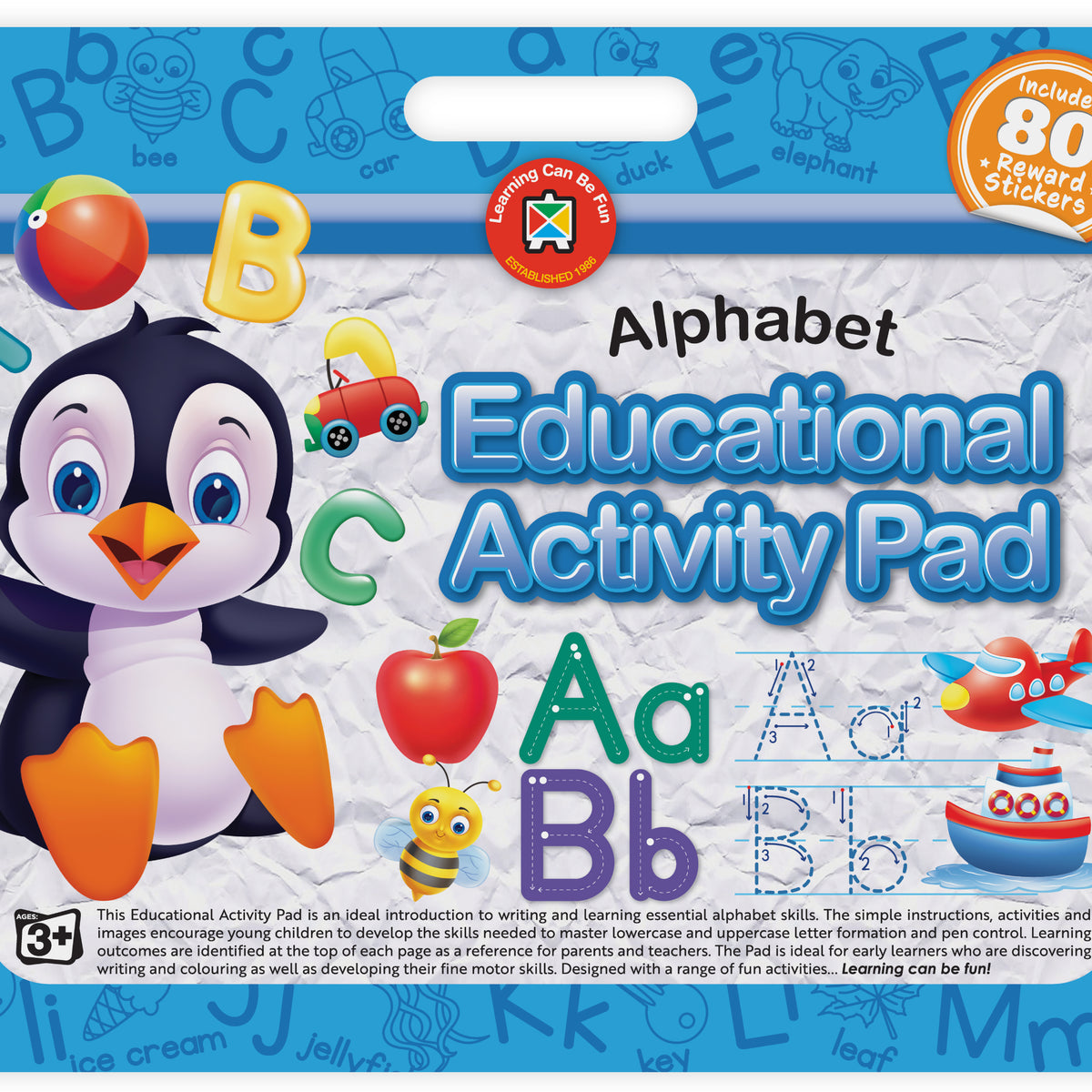 Educational Activity Pad Alphabet