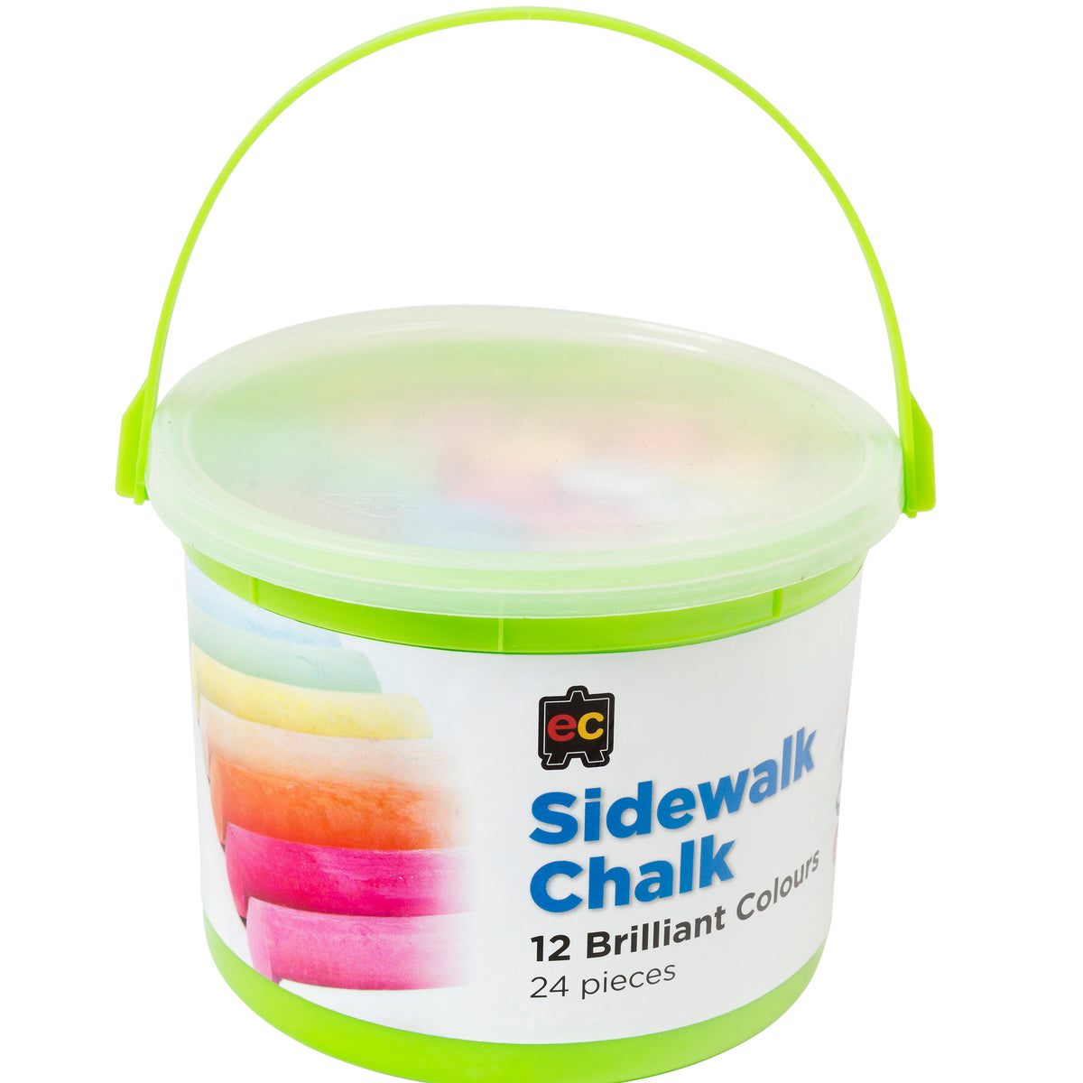EC Sidewalk Chalk Pack of 24 | Educational Vantage