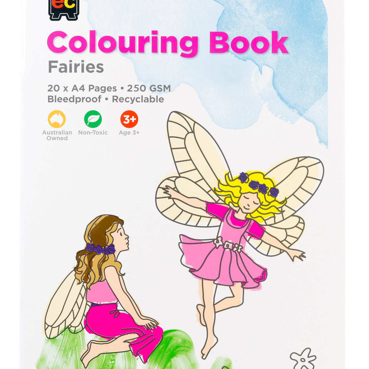 Fairies Colouring Book | Educational Vantage