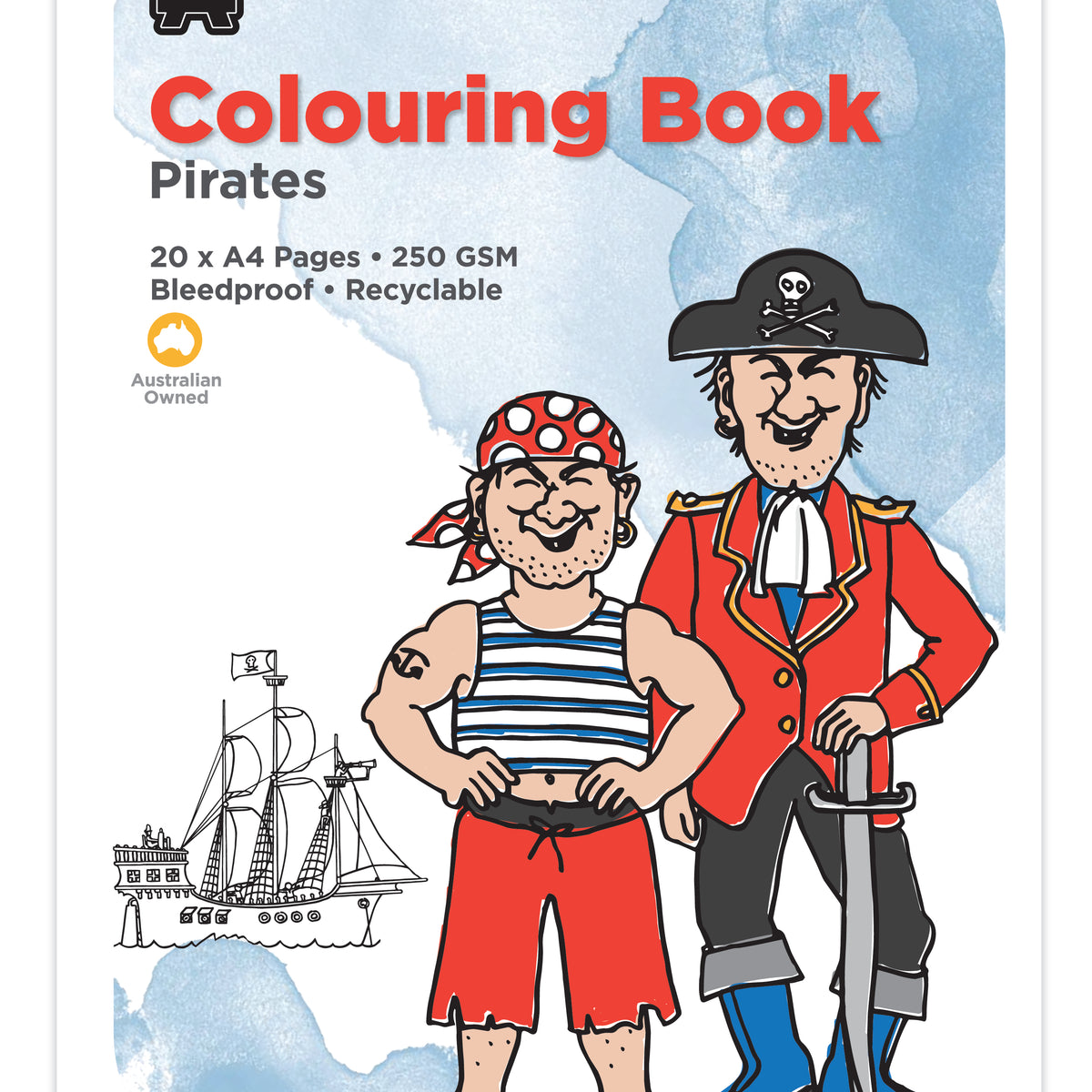 Pirates Colouring Book | Educational Vantage
