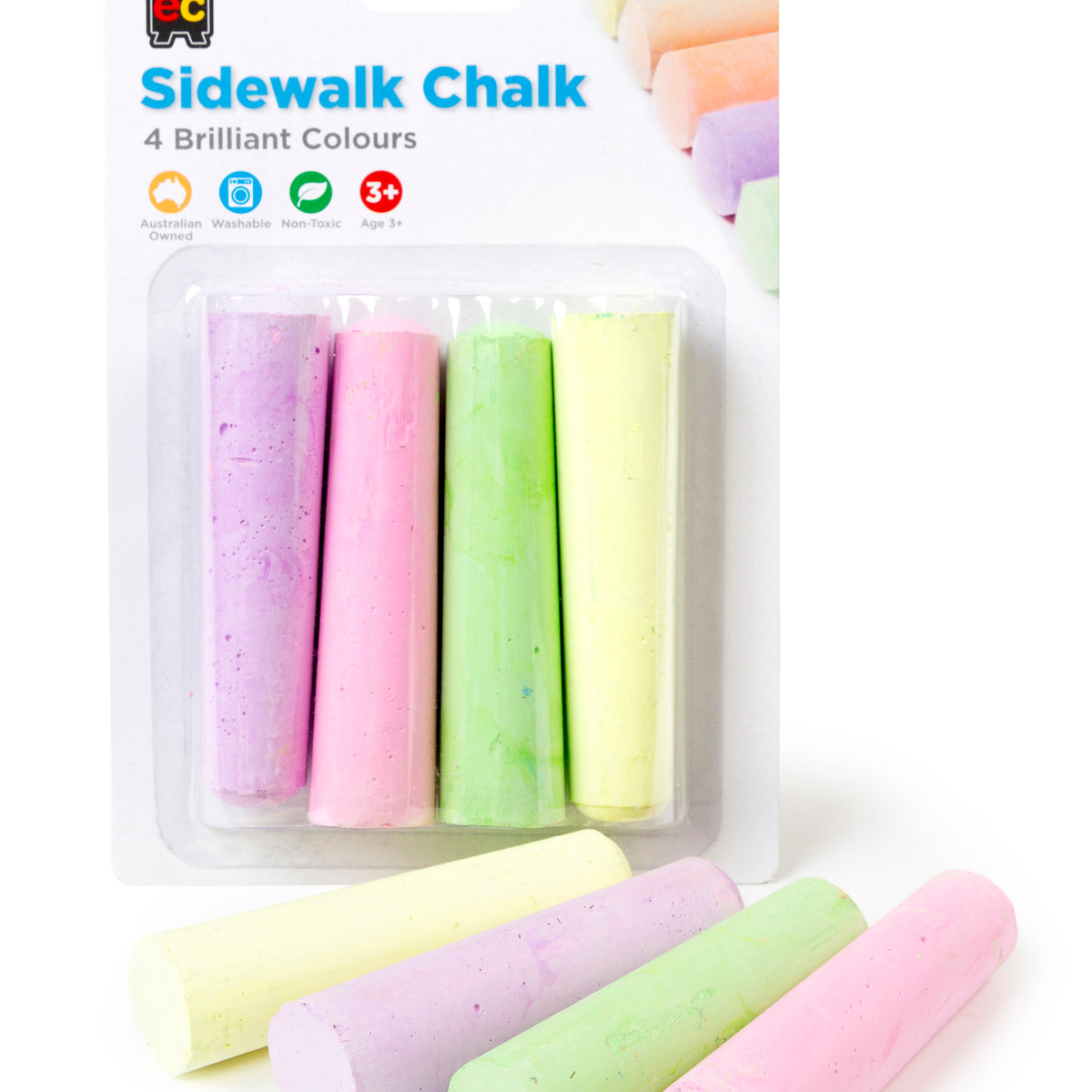 Sidewalk Chalk Fluorescent | Educational Vantage