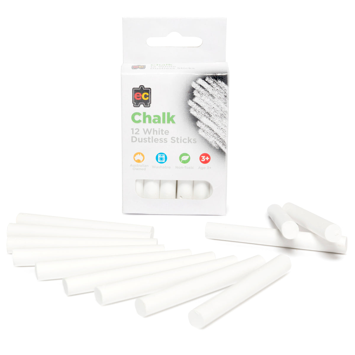 Dustless Chalk White