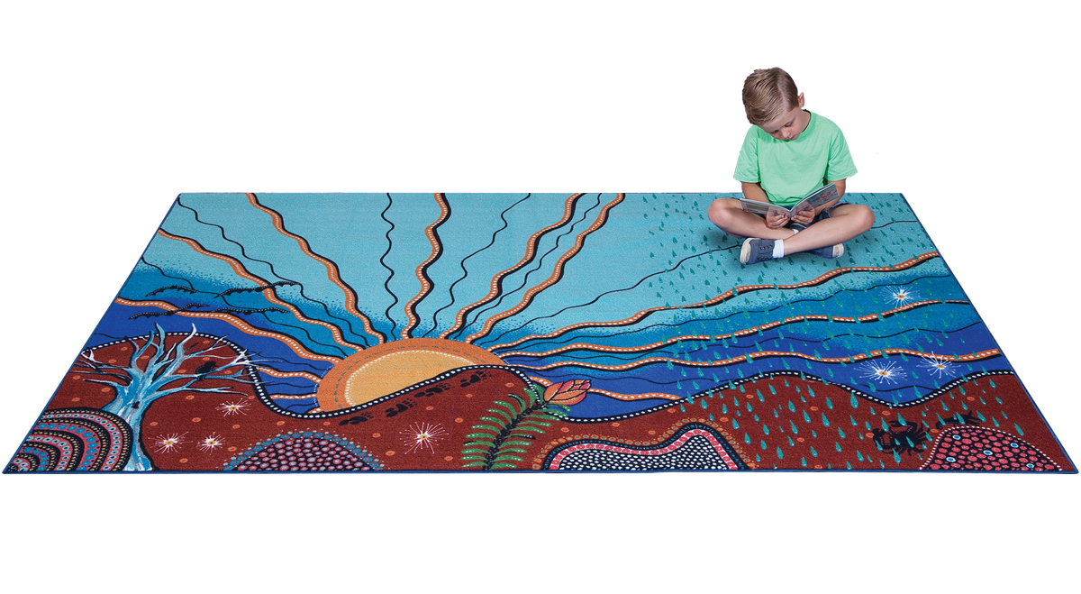 Indigenous Seasons Rug | Educational Vantage