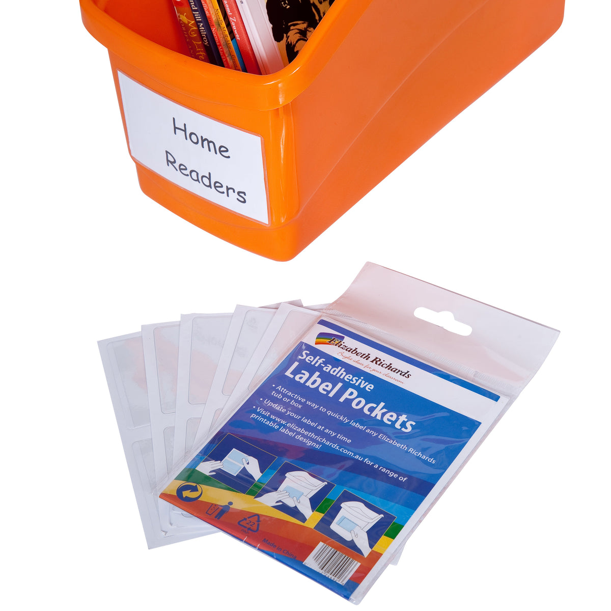 Self Adhesive Label Pocket | Educational Vantage