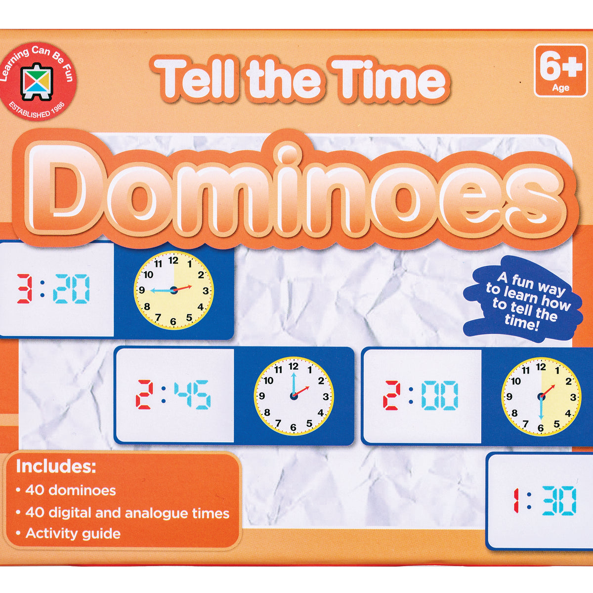Time Dominoes | Educational Vantage