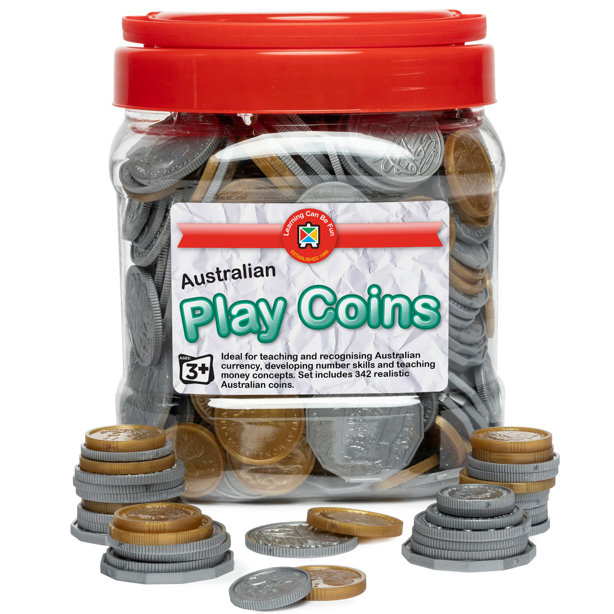 Play Money Coin Jar | Educational Vantage