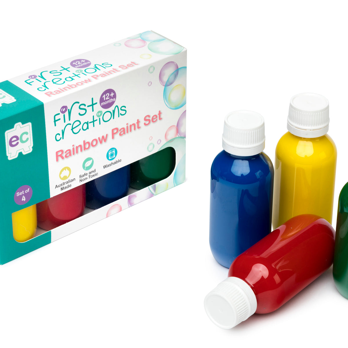 Rainbow Paint 100ml Set of 4