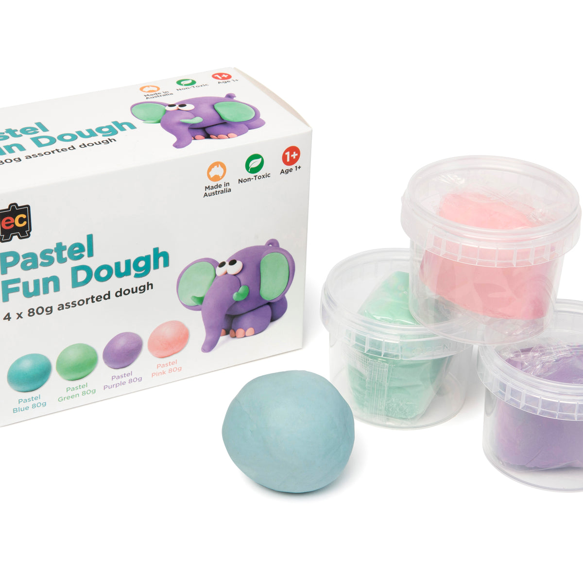 Pastel Fun Dough Set | Educational Vantage