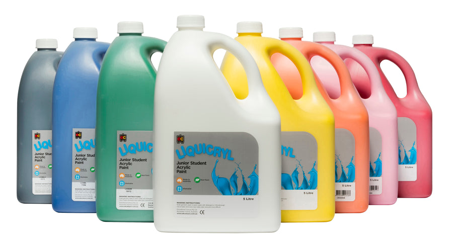 Liquicryl Junior Student Acrylic Paint | Educational Vantage