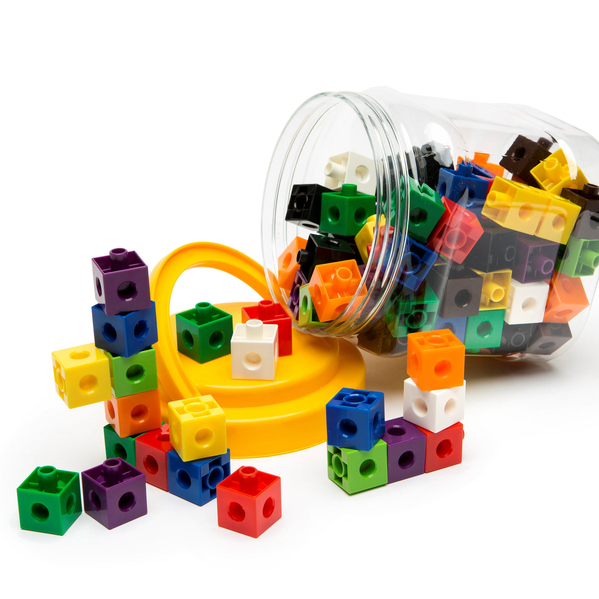 Linking Cubes Jar of 100 (2cm)