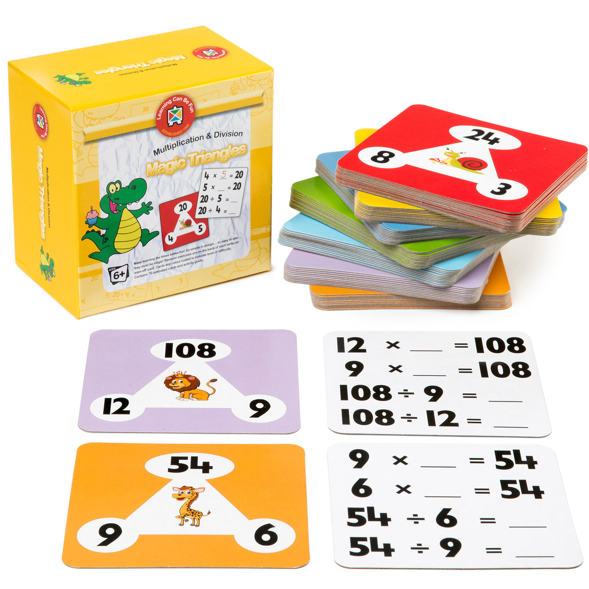Magic Triangles - Multiplication & Division