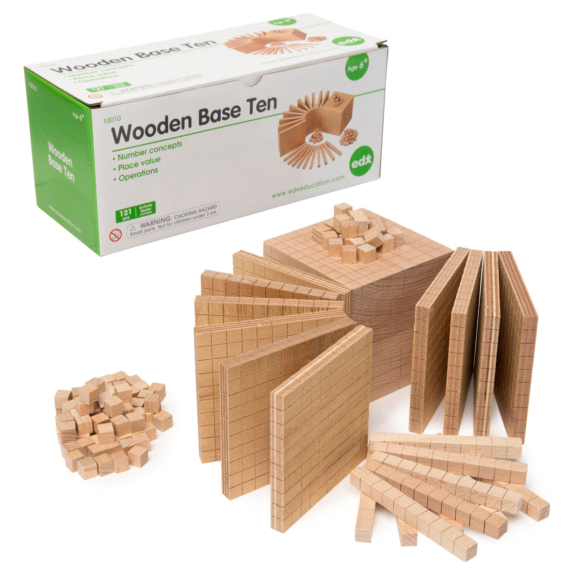 Wooden Base Ten Set | Educational Vantage