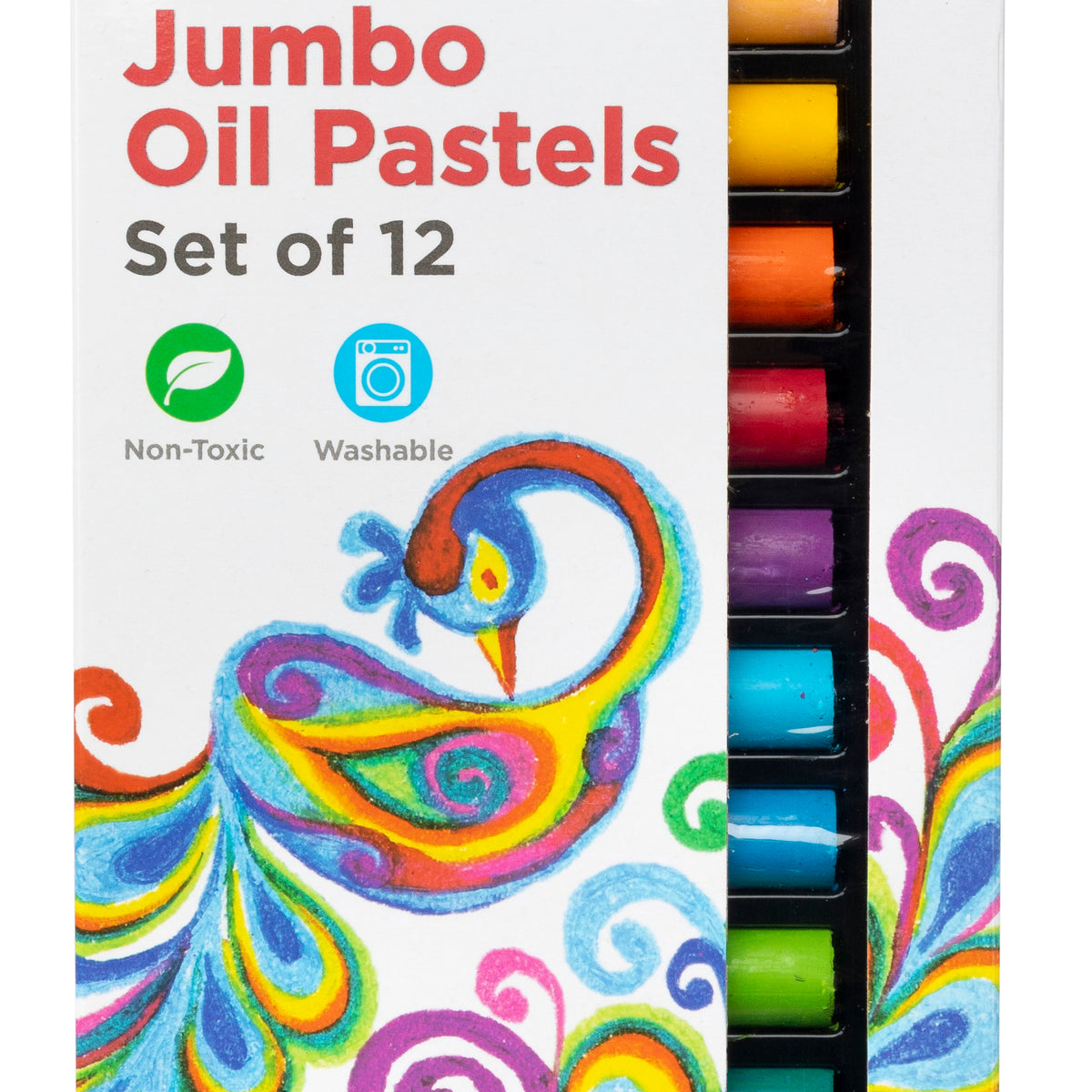 EC Jumbo Oil Pastels Pack of 12 | Educational Vantage