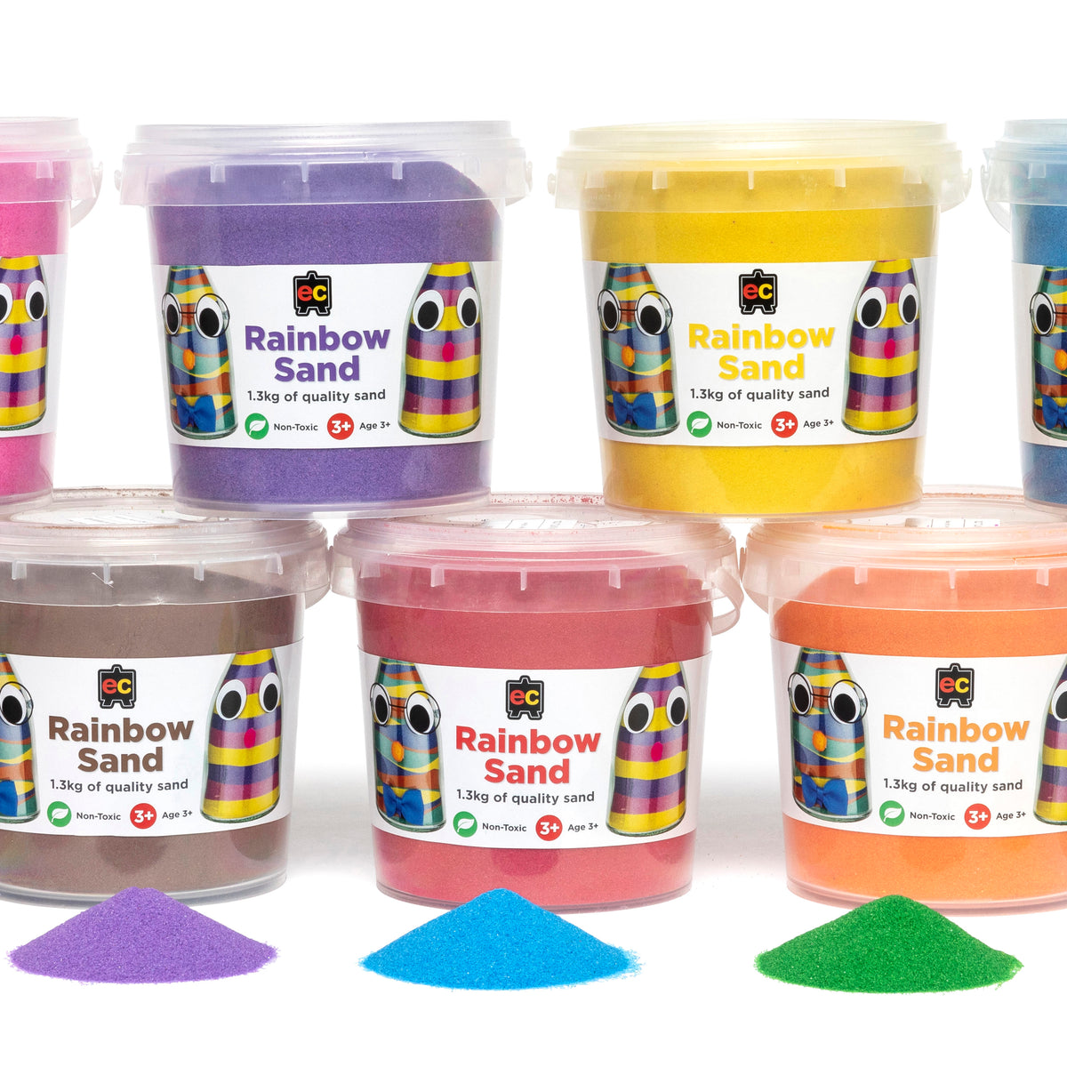 EC Rainbow Sand 1.3kg | Educational Vantage