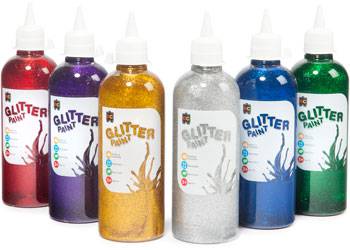 Glitter Paint Set 500mls | Educational Vantage