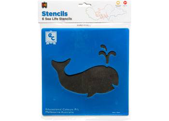 Sea Life Stencils | Educational Vantage