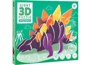 Giant 3D Puzzle - Stomping Stegosaurus | Educational Vantage