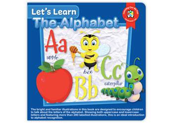 Let's Learn The Alphabet Board Book | Educational Vantage