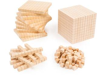 Wooden Base Ten Set | Educational Vantage
