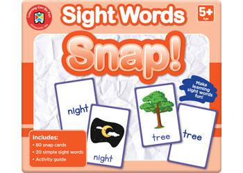 Sight Word Snap | Educational Vantage