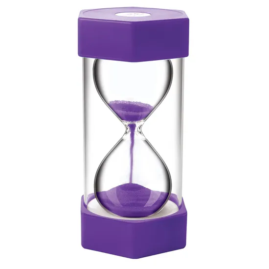 Sand Timers Giant 15min Purple | Educational Vantage