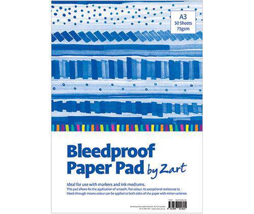 Bleedproof Pad A3 50 Sheets | Educational Vantage