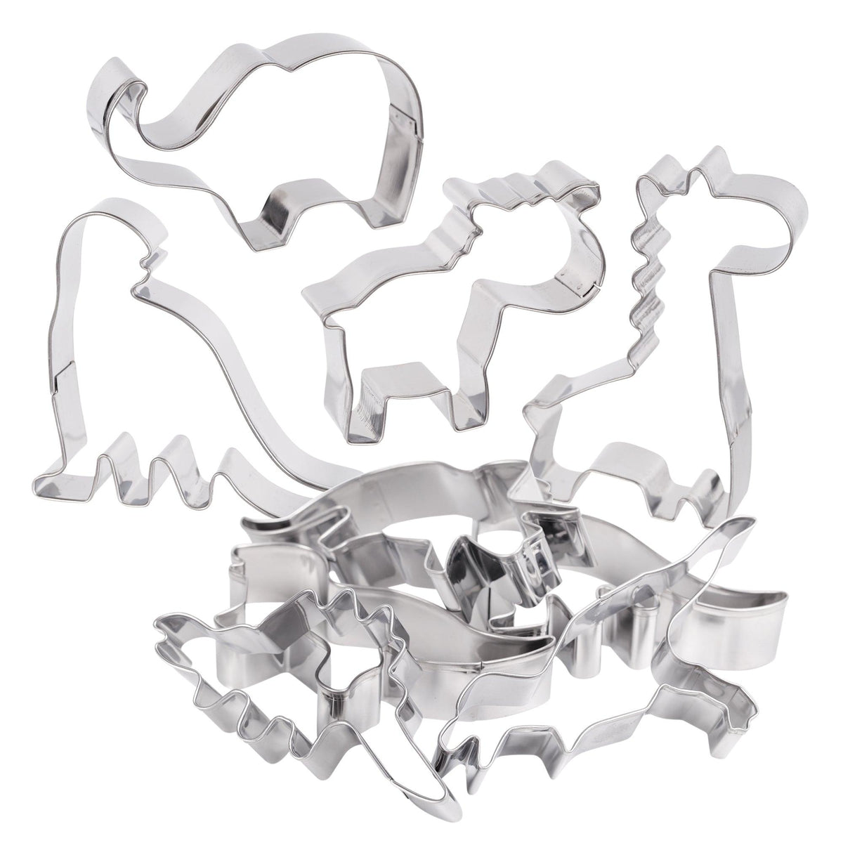 Metal Clay and Dough Cutters Pack of 5