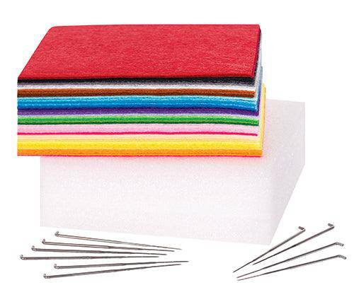 Dry Felting Kit Set of 10 | Educational Vantage