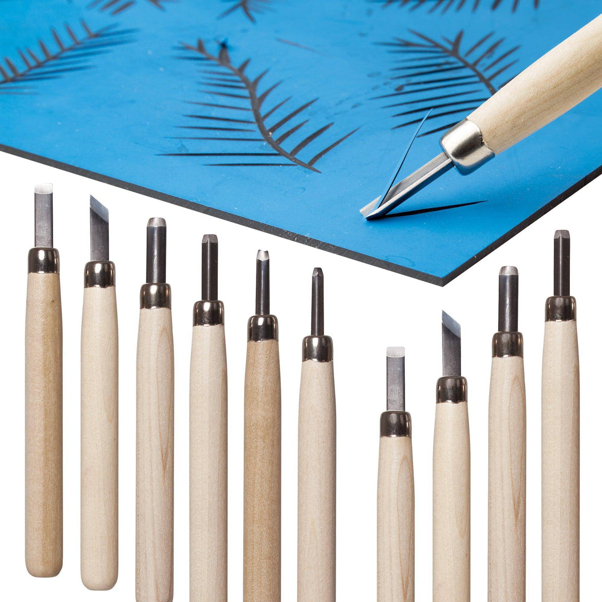 Deluxe Lino & Wood Carving Tools | Educational Vantage