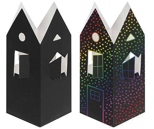 Scratch 3D Houses Pack of 10 | Educational Vantage