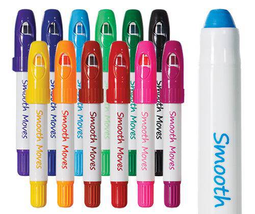 Smooth Moves Twistable Crayons Pack of 12 | Educational Vantage