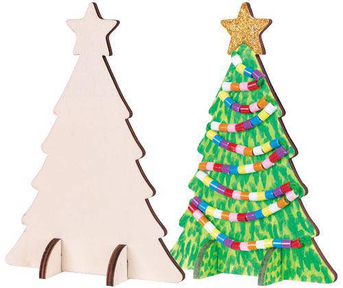 Wooden Standing Tree Pack of 10 | Educational Vantage